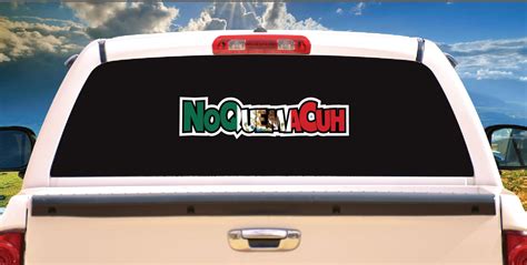 No Quema Cuh Decal Car Window Laptop Vinyl Sticker Trokiando Etsy