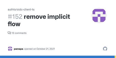 Remove Implicit Flow · Issue 152 · Authtsoidc Client Ts · Github
