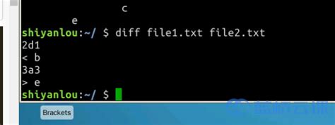 Linux操作9comm Diff Patch 蓝桥云课