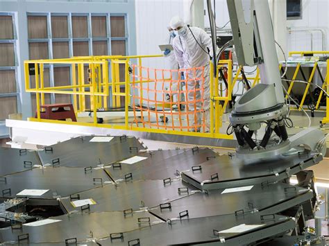 A Closer Look At The Last Mirror Segment Installed On Jwst Gold Mirror