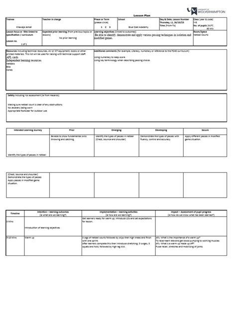 netball passing 1 pdf learning finger