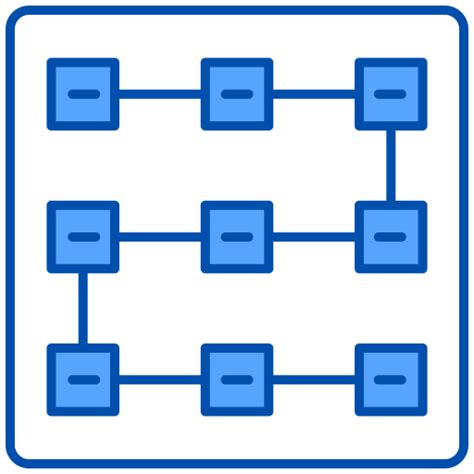 Step Generic Blue Icon