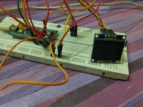 Interfacing STM BluePill Board With OLED Display