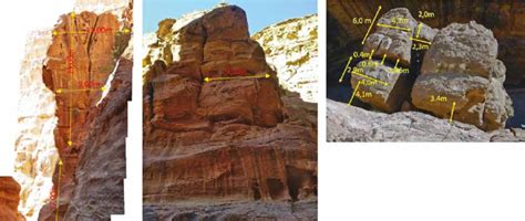 View Of The Large Unstable Block In Sector 5 Of The Siq From S