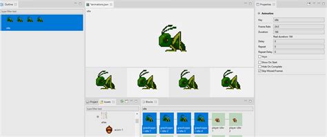Animations Editor Phaser Editor Help