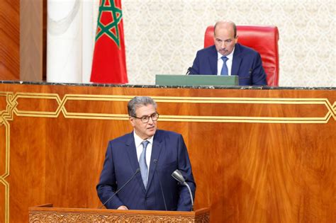 جواب رئيس الحكومة السيد عزيز أخنوش على أسئلة السيدات والسادة المستشارين