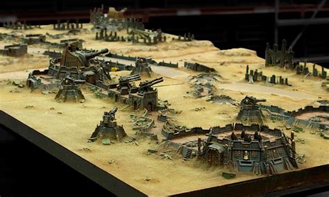 Tabletop Warhammer Battle