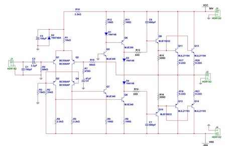 Amplifier Circuit Diagram 200w Circuit Diagram