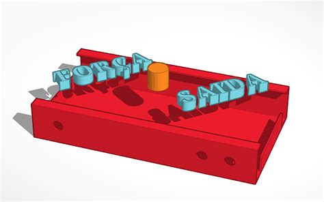 3d Design Base Tinkercad