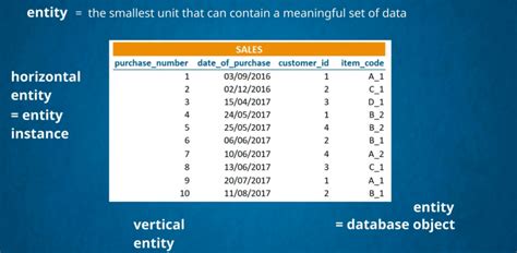Introduction To Databases And An Example Of A Data Table By 365 Data