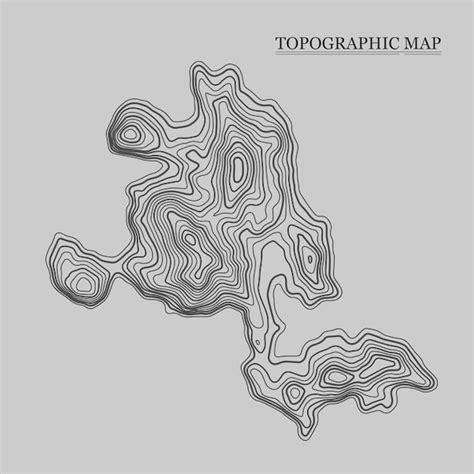Premium Vector Topographic Map Vector Illustration Contour Map Background