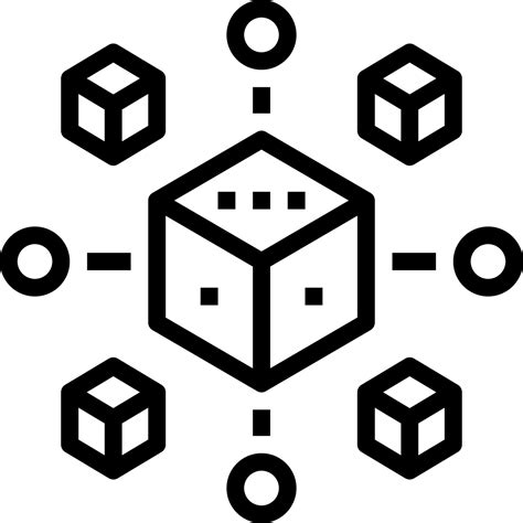 Blockchain Network Icon 11440820 Vector Art At Vecteezy