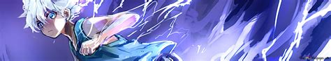 Hunter X Hunter Killua Zoldyck Lightning Mode 4k Wallpaper Download