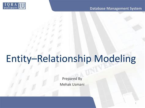SOLUTION Entity Relationship Modeling Studypool