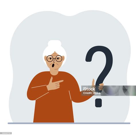 Une Femme Tient Un Symbole De Point Dinterrogation Posez Des Questions