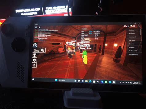 Roblox On The Rog Ally R Rogally