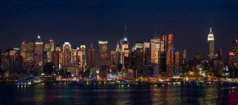Panorama City Night View