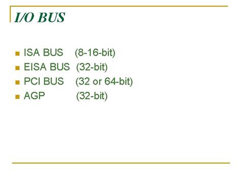 ISA BUS Industry Standard Architecture Cahit Tark Gen