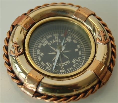 Compass Brass Wood Catawiki