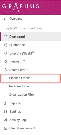Managing The Personal Spam Filter Kaseya