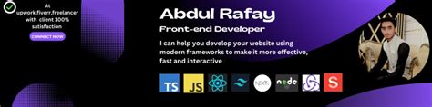 Abdul Rafay Frontend Developer Mod Linkedin