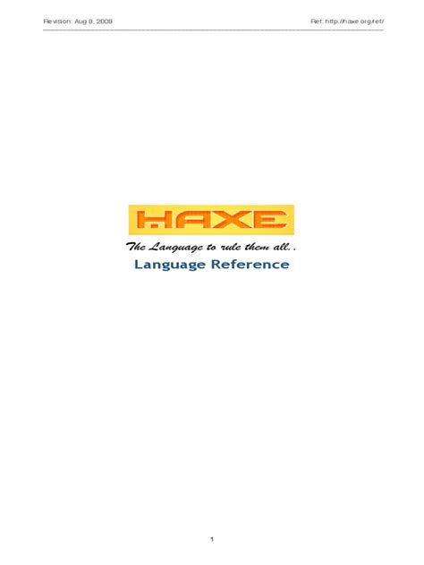 pdf haxe language reference dokumen tips