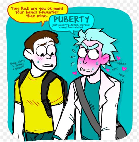 C137cest Part 2 Tiny Rick X Morty Tiny Rick X Morty Fanart Png