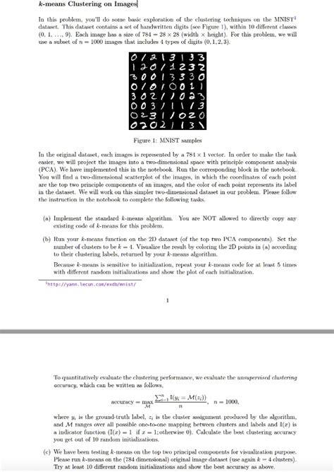 Machine Learning Programming Question K Means Clustering On Images K