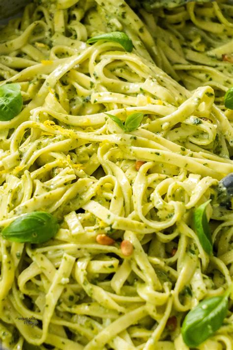 Creamy Pesto Sauce Recipe