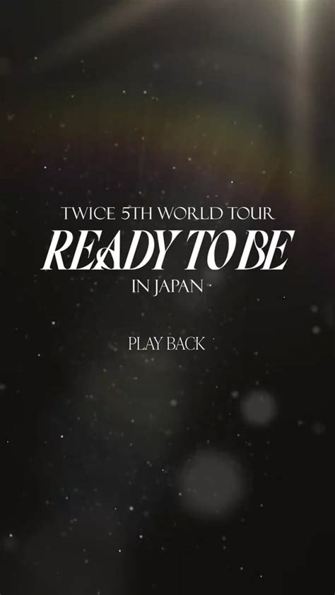 240320 Twitter Japan Update Twice Live Dvd And Blu Ray 『twice 5th World