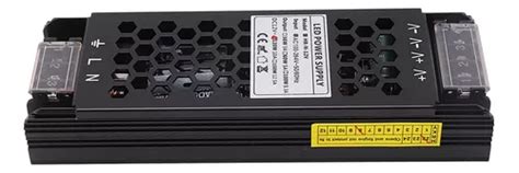 Controlador Led De 120w Dc12v De Rápida Disipación De Calor Meses Sin