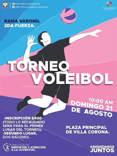 TORNEO DE VOLEIBOL DOMINGO 21 DE AGOSTO