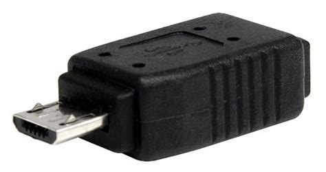 Micro USB To Mini USB Adaptor Male To Female Startech CPC