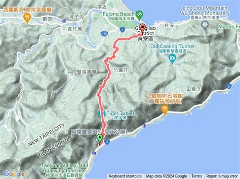 大里到福隆站 健行筆記