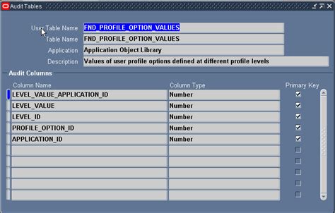 Oracle Applications Dba Blog Data Auditing In Oracle Applications