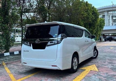 Toyota Vellfire X Spec 8 Seatter Tahun 20182022 Sewabeli Berdeposit