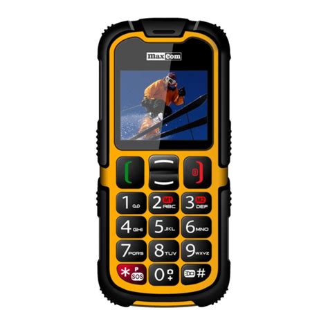 Maxcom Mm910 Instruction Manual Pdf Download Manualslib