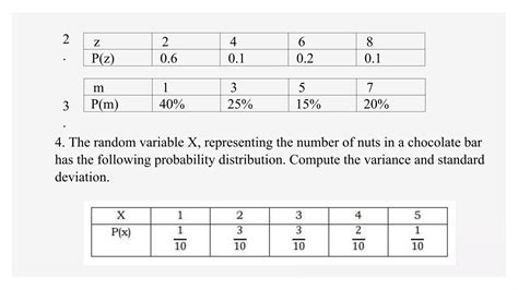 Mean And Variance Of Discrete Random Variablepptx