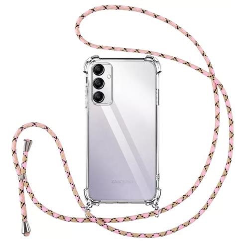 VAUKI COLLIER COQUE Pour Samsung Galaxy A14 5G Avec Cordon Transparent
