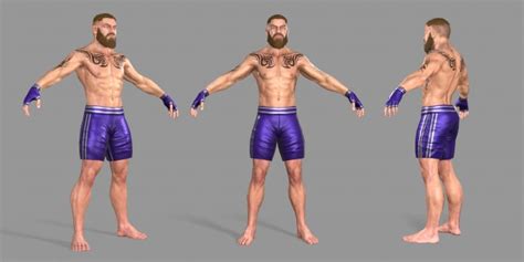 Do 3d Character Modeling 3d Game Character Design Unity Unreal Model