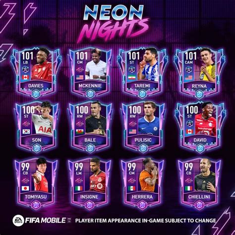 FIFA Mobile 22 Neon Nights Guide GamingonPhone