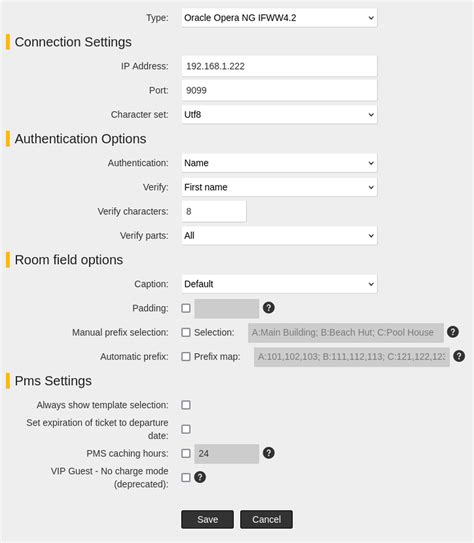 Oracle Opera Iacbox