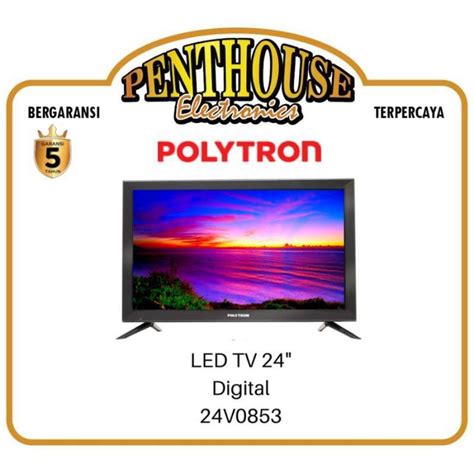 Promo Polytron LED Digital TV 24 Inch PLD 24V0853 Diskon 5 Di Seller