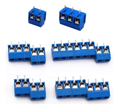 Pcb Montaje Tornillo Bloque Terminales 2 Pin Arduino 5 MercadoLibre
