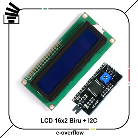 Jual Liquid Crystal Display Lcd X Biru With I C Iic Shopee Indonesia