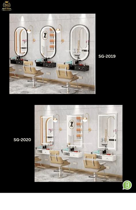 Glass Multicolor Imported Aluminum Frame Triple LED Touch Sesor Mirror