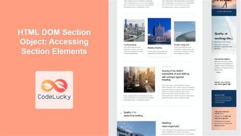Html Dom Li Object Accessing List Item Elements Codelucky