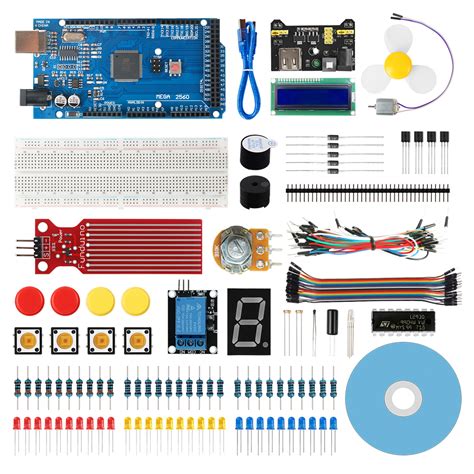 geekcreit scratch super base kit for arduino ide mega2560 with 30