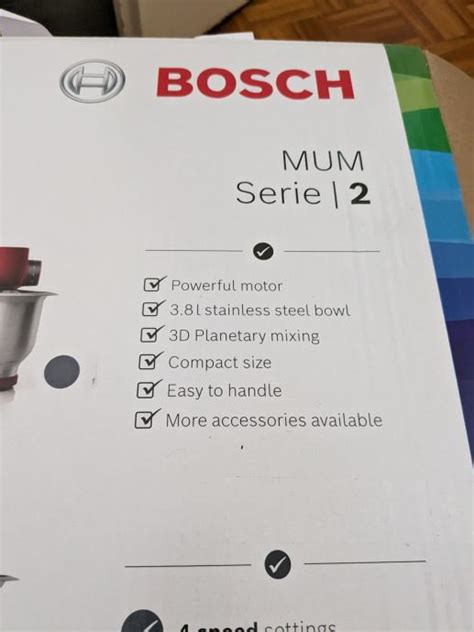 Mešalnik BOSCH MUM Serie 2 kuhinjski robot