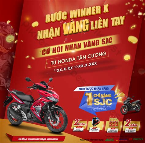 Poster Bán Sản Phẩm Quà Tặng Xe Máy Thiết Kế Bằng File Psd Photoshop